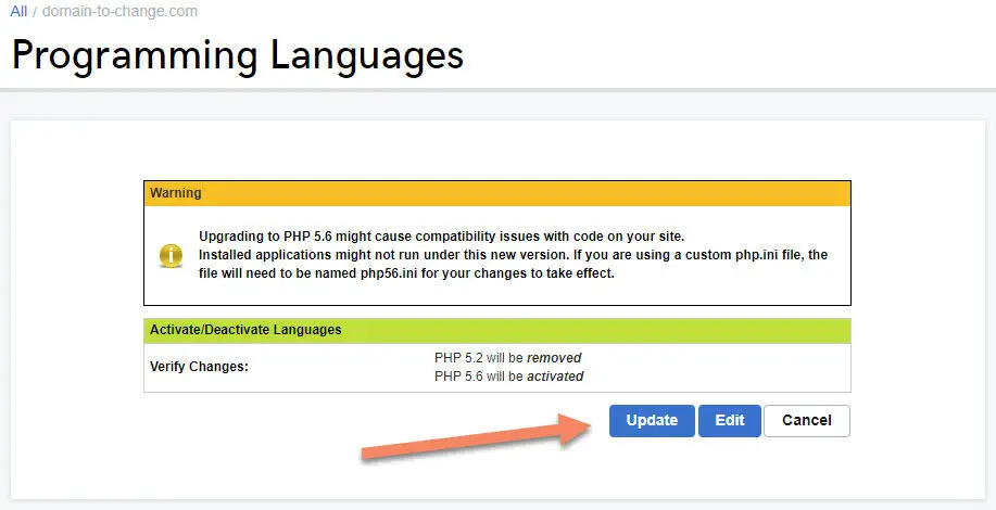How To Upgrade Php In Cpanel Siteground Hostgator Godaddy Ovh