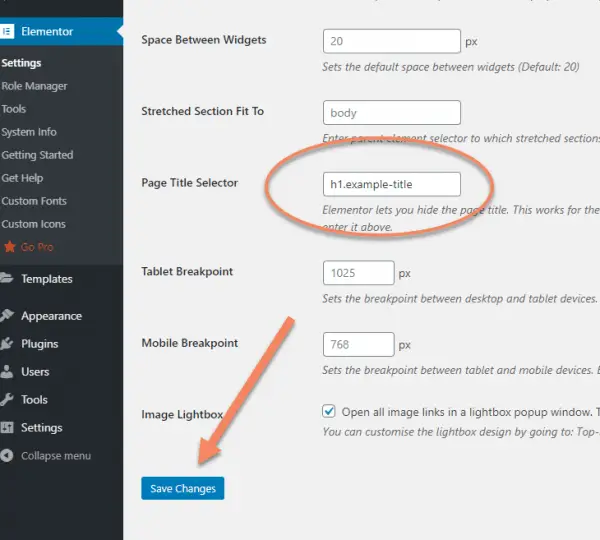 How to Hide the Page Title with Elementor How to Hide the Page Title with Elementor