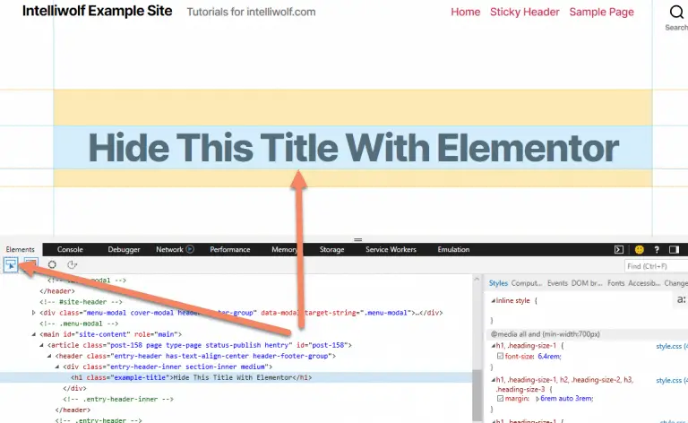 How to Find Code Using Inspect Element (Chrome, IE, Firefox, Safari)