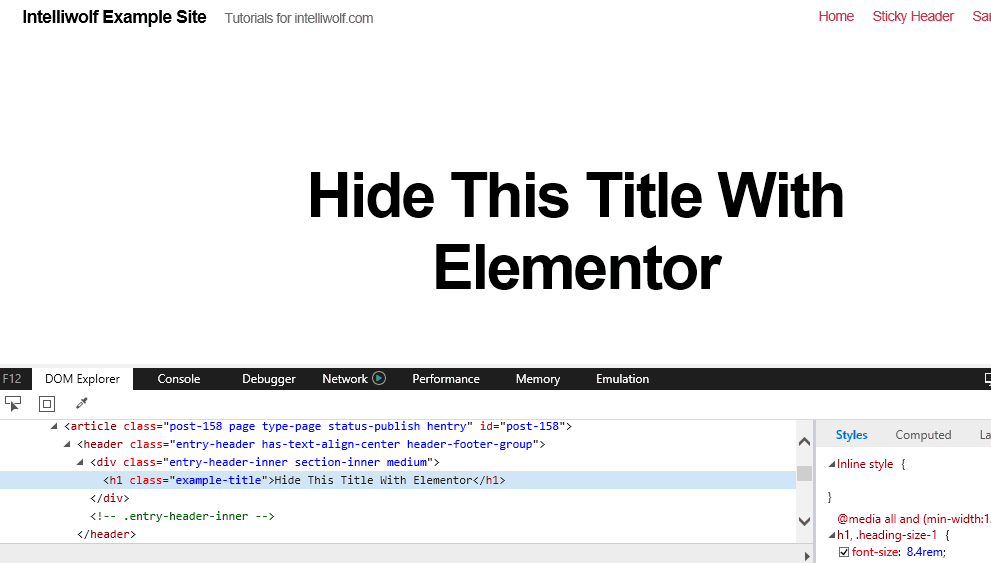 How to Find Code Using Inspect Element (Chrome, IE, Firefox, Safari)