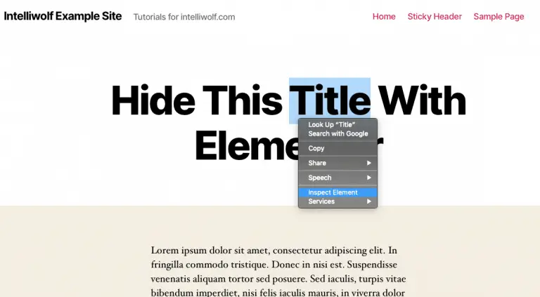 How to Find Code Using Inspect Element (Chrome, IE, Firefox, Safari)