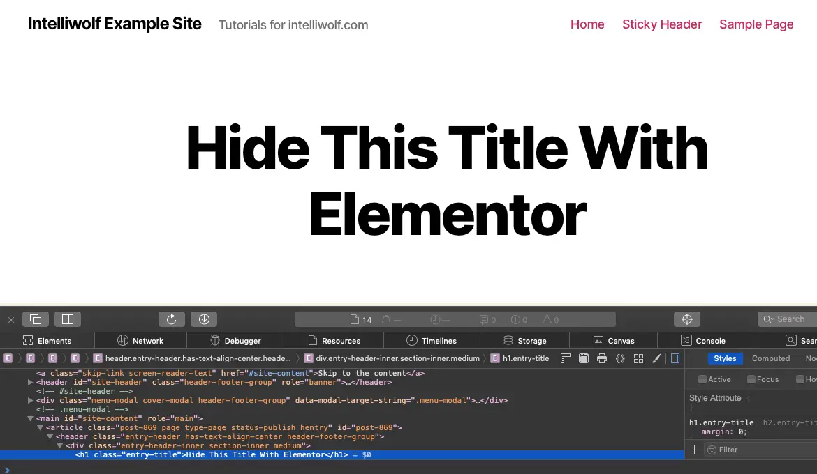 How to Find Code Using Inspect Element (Chrome, IE, Firefox, Safari)