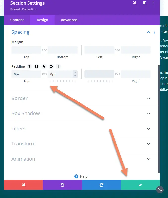 How To Make Divi Sections Be Full Width